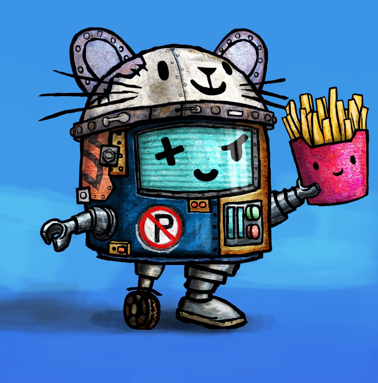 Broken Robot Burger Bar NFT Launch - Ape O'Clock